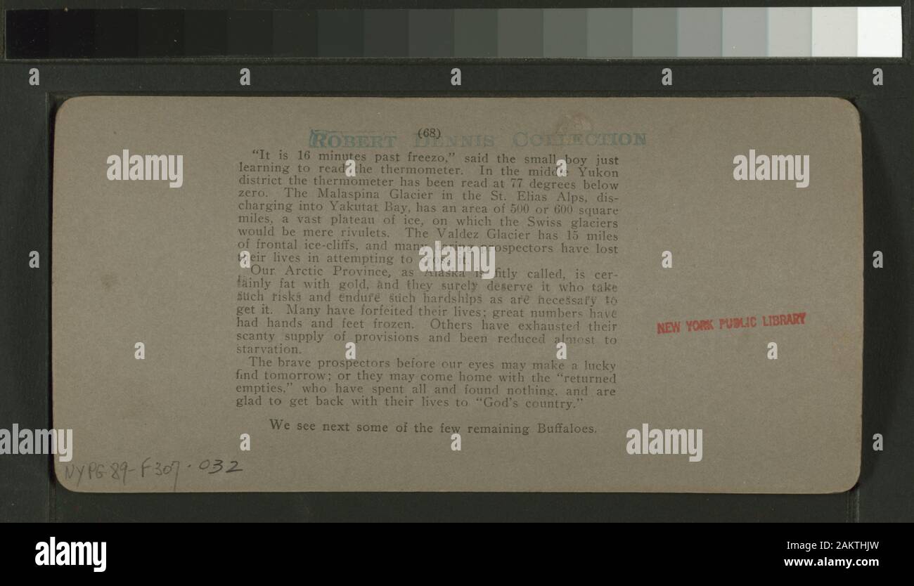 Prospectors returning to camp 62 degrees below zero, Alaska Keystone ...