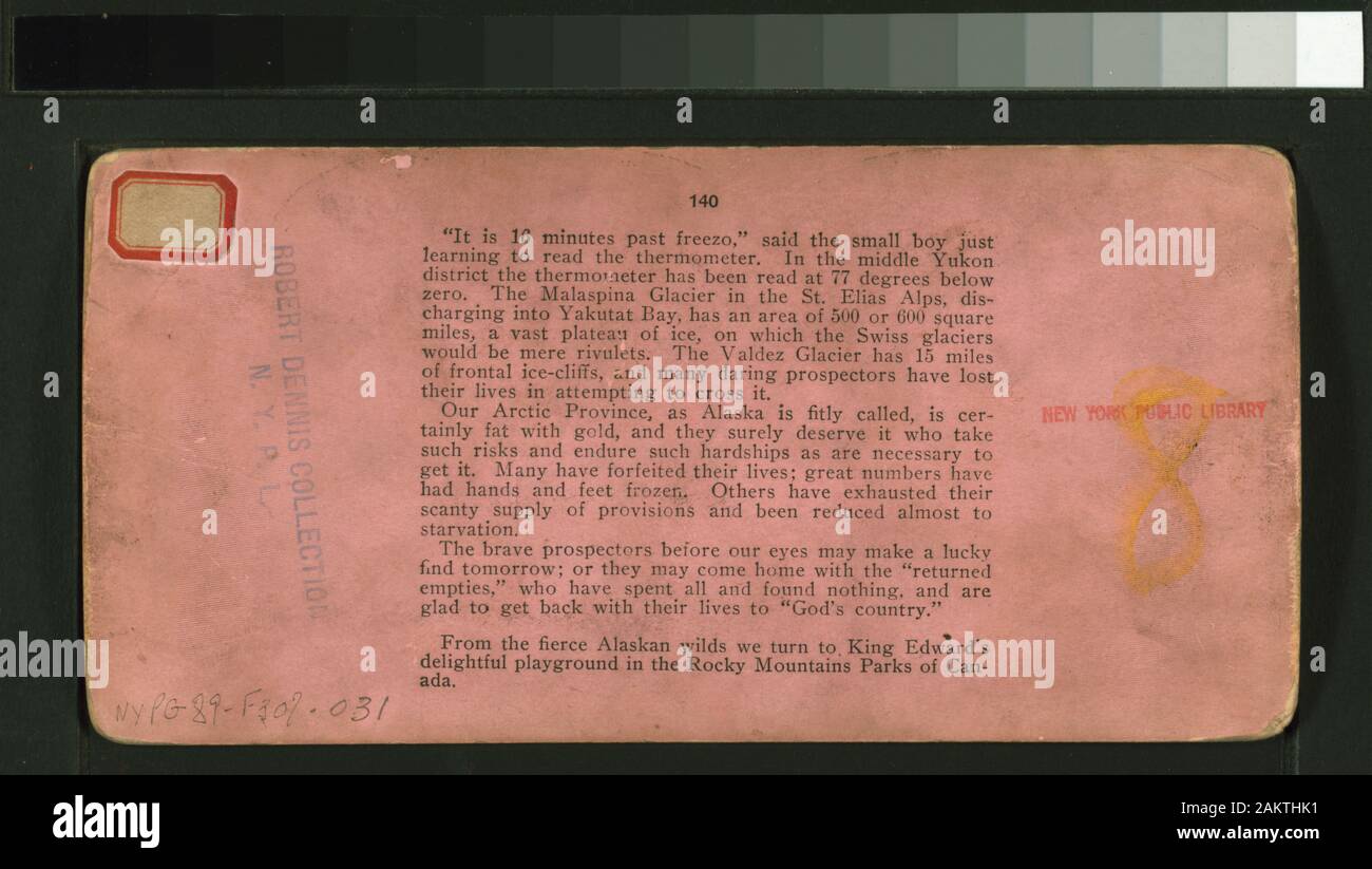 Prospectors returning to camp 62 degrees below zero, Alaska Keystone ...