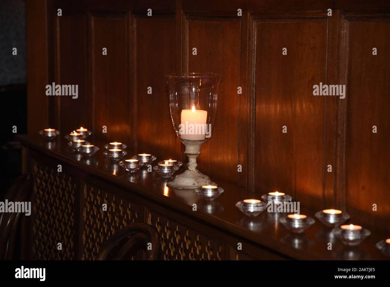 Candles and night lights Stock Photo - Alamy
