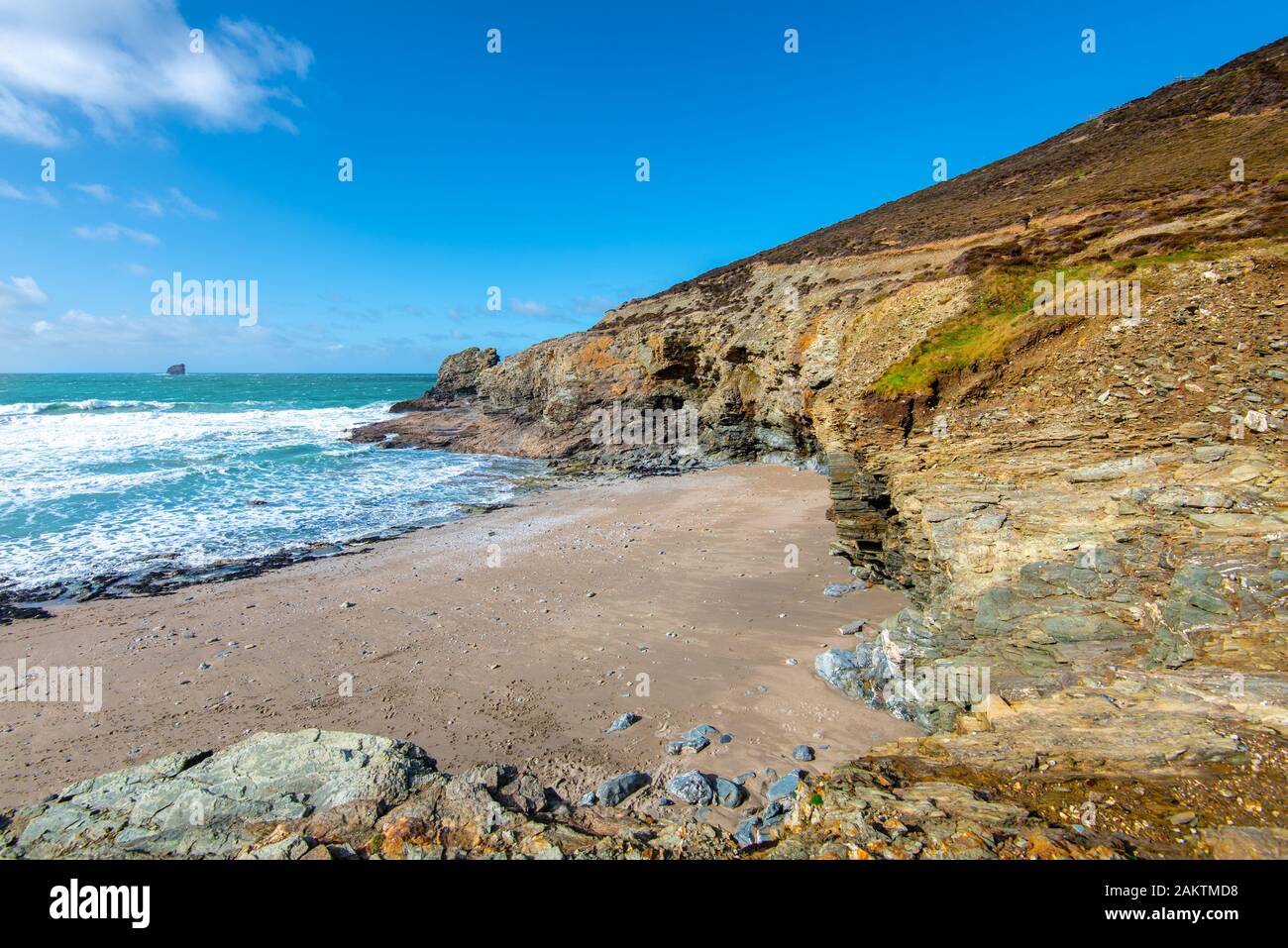 Trevellas combe cornwall hi-res stock photography and images - Alamy