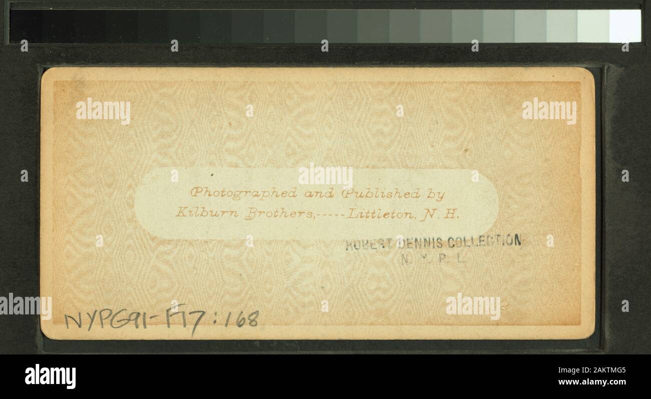 Pulpit Rock and Pass of Crawford Notch, P& ORR Pulpit Rock and Pass of ...