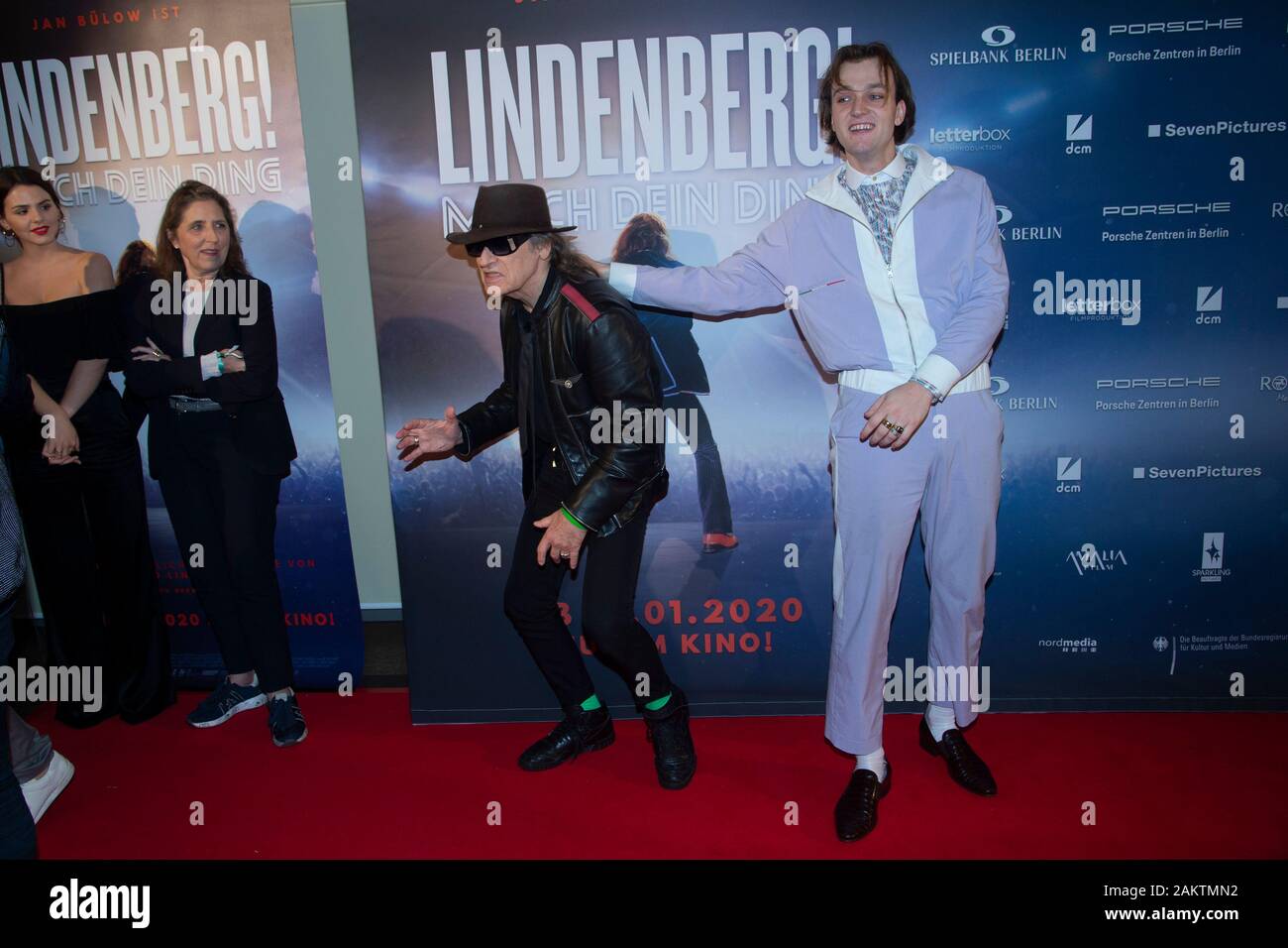 Udo LINDENBERG, singer, musician, actor Jan BUELOW, Bulow, on the red ...