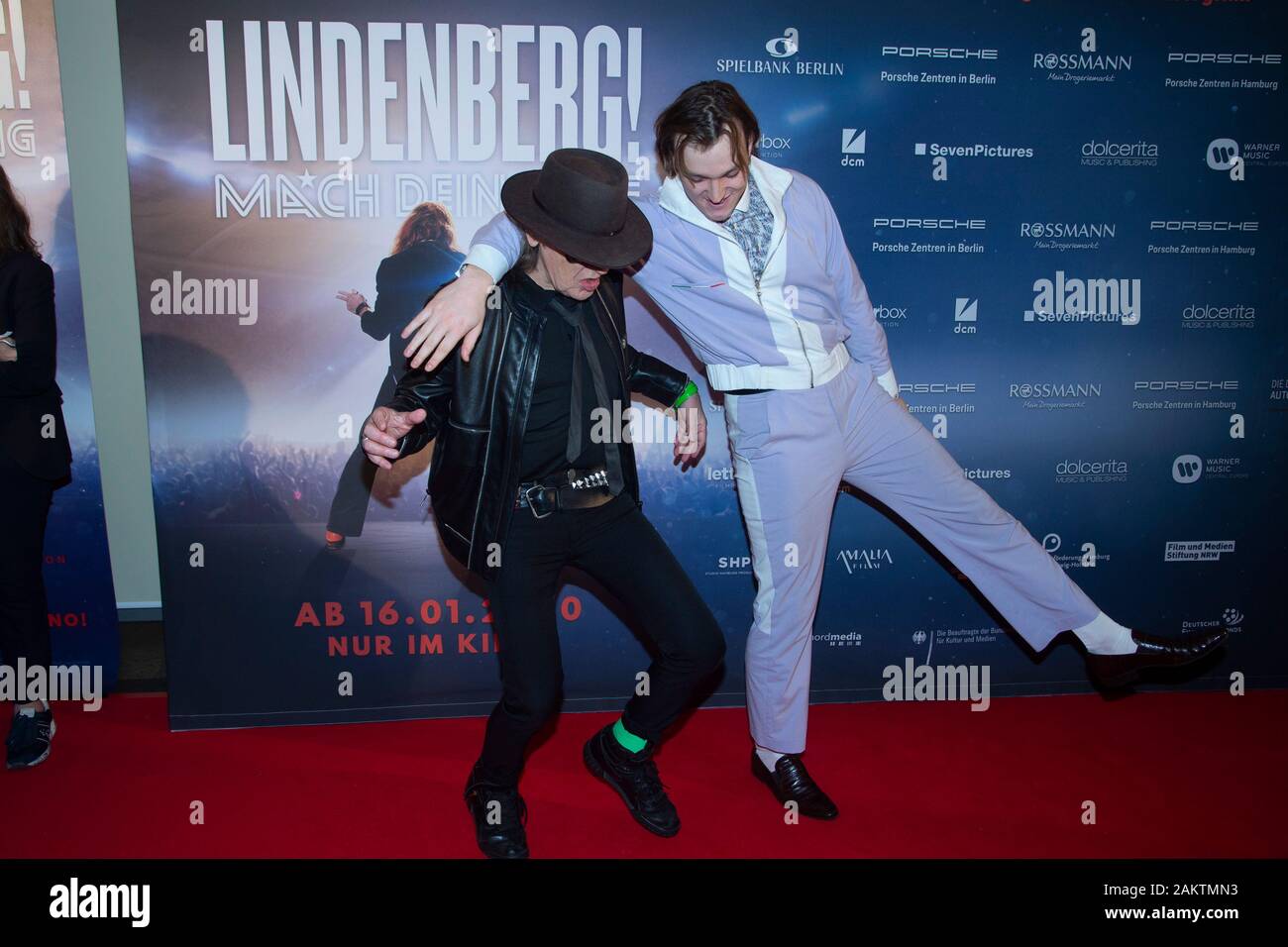 Udo LINDENBERG, singer, musician, actor Jan BUELOW, Bulow, on the red ...