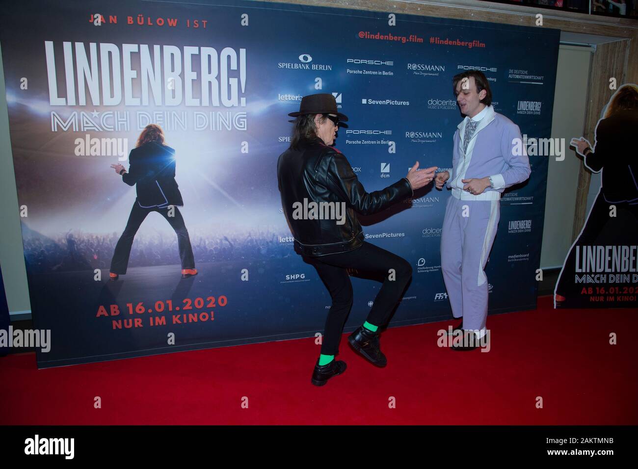 Udo LINDENBERG, singer, musician, actor Jan BUELOW, Bulow, on the red ...