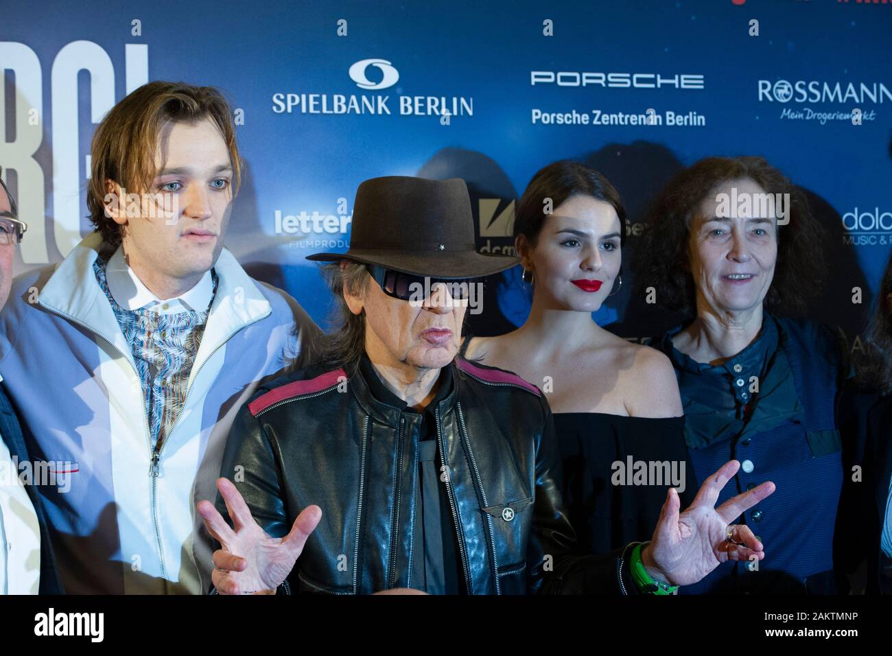 Udo LINDENBERG, Saenger, musician, actor Jan BUELOW, Bulow, actress ...