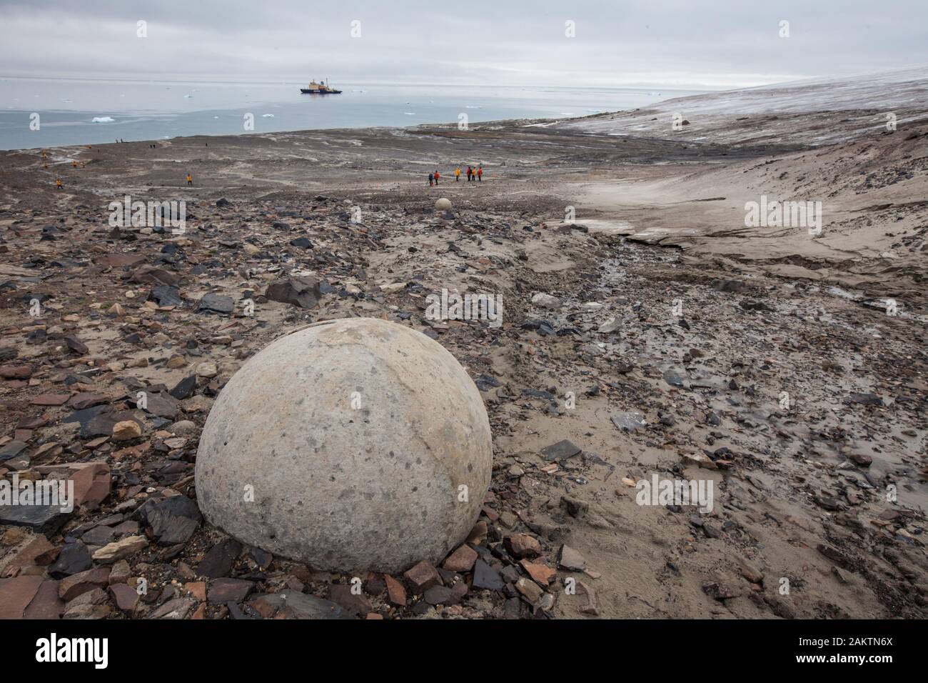 Champ Island, Franz Josef Land, Russian Arctic Stock Photo - Alamy