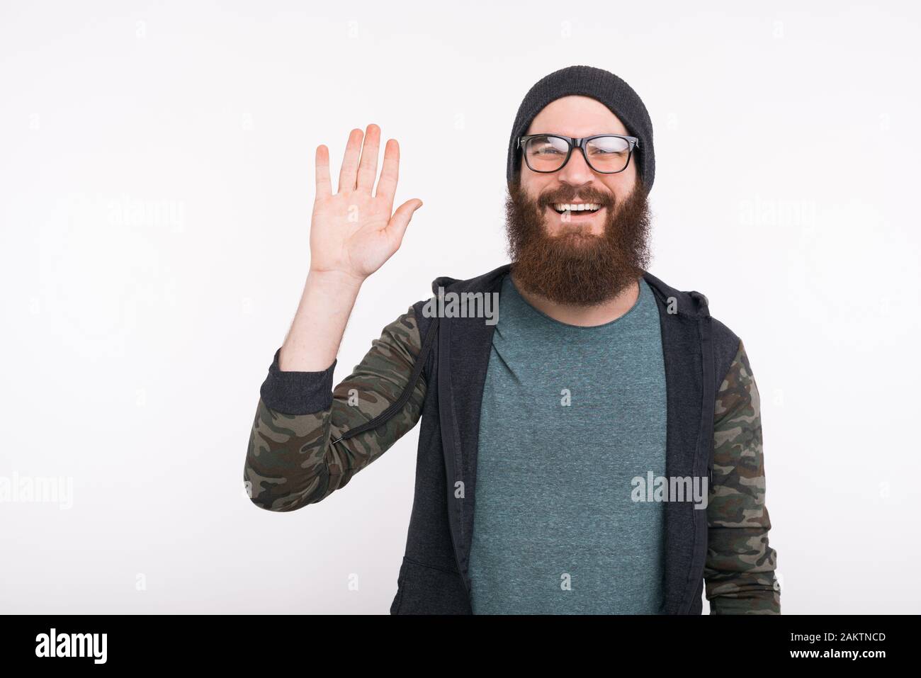 Hello hi greeting expression communication hi-res stock photography and ...