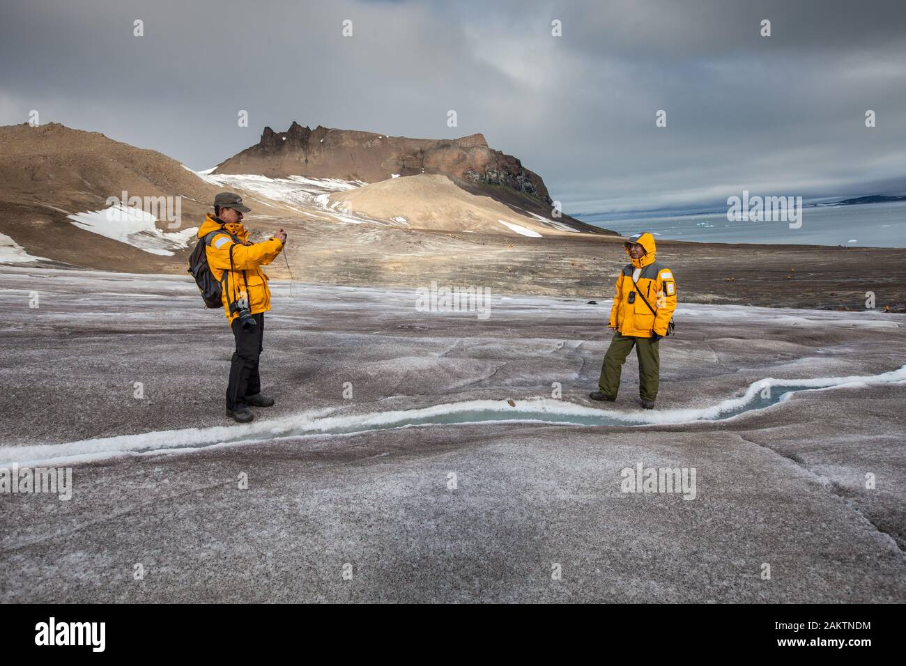 Champ Island, Franz Josef Land, Russian Arctic Stock Photo - Alamy