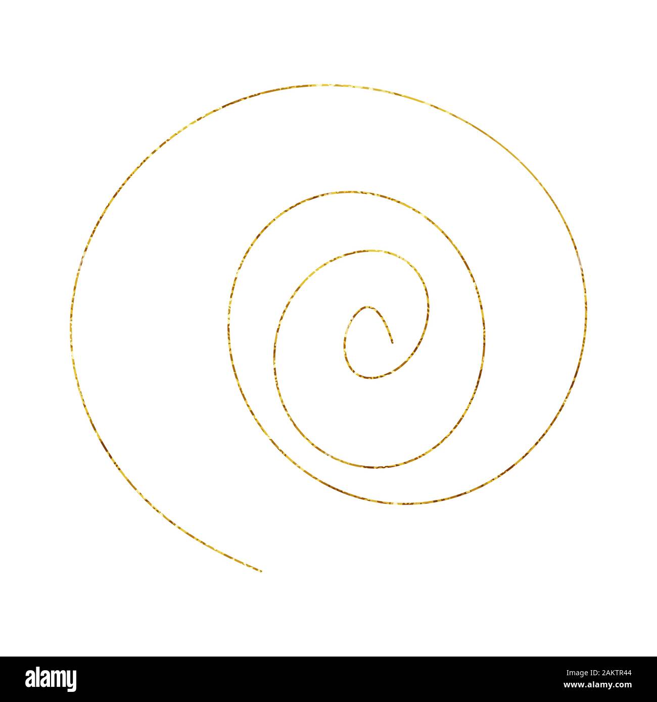 Gold Geometric Crystal Frame with Detailed Vector Foil Texture ...