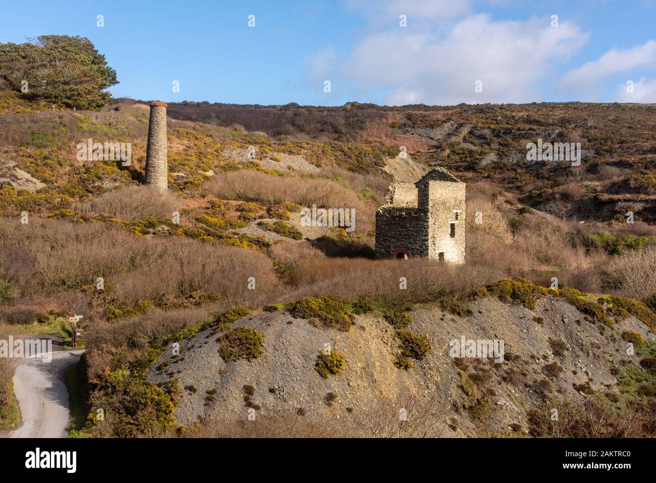 Trevellas valley hi-res stock photography and images - Alamy