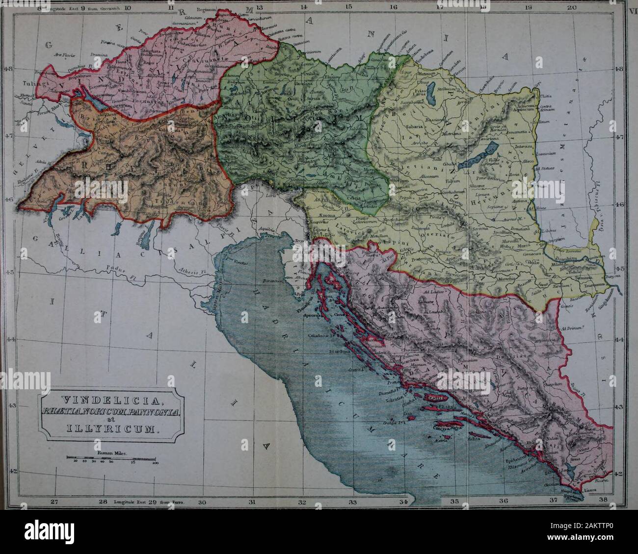 Atlas of ancient and classical geography Stock Photo - Alamy