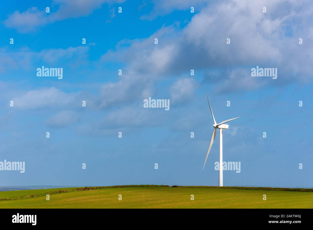 Carland cross windfarm hi-res stock photography and images - Alamy