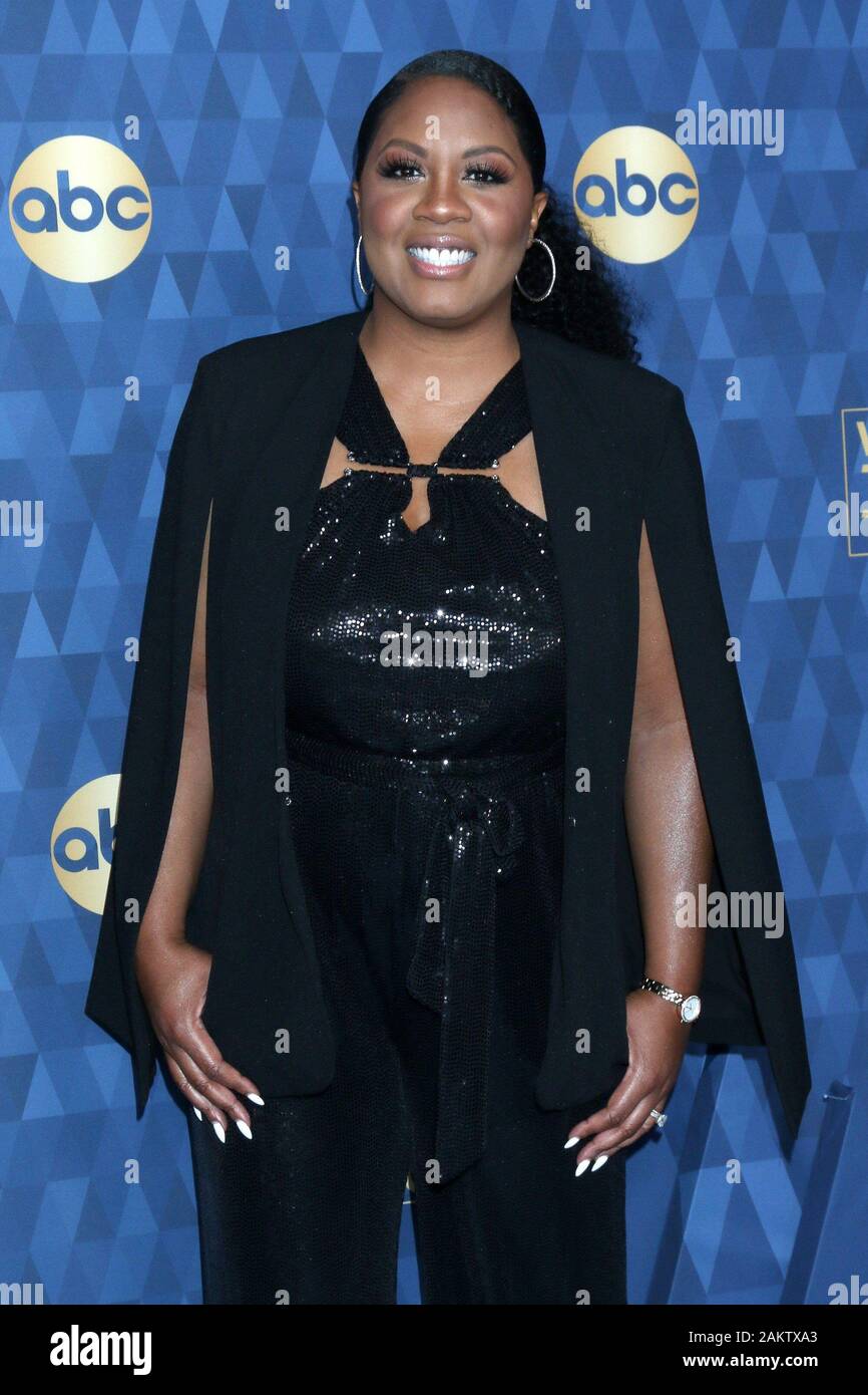 Pasadena, CA. 8th Jan, 2020. Christina Anthony at arrivals for ABC ...