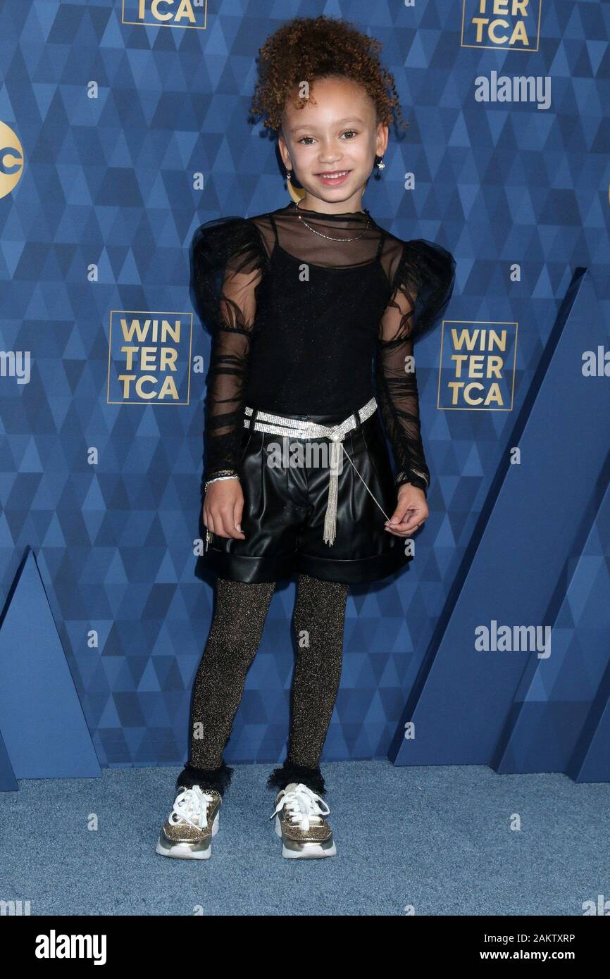 Pasadena, CA. 8th Jan, 2020. Mykal-Michelle Harris at arrivals for ABC ...