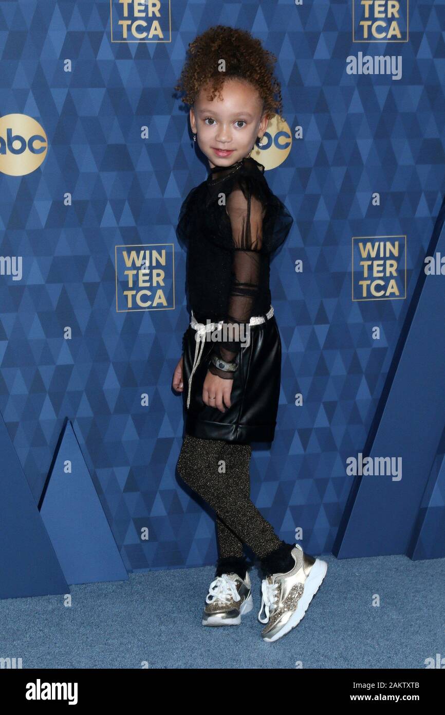 Pasadena, CA. 8th Jan, 2020. Mykal-Michelle Harris at arrivals for ABC ...