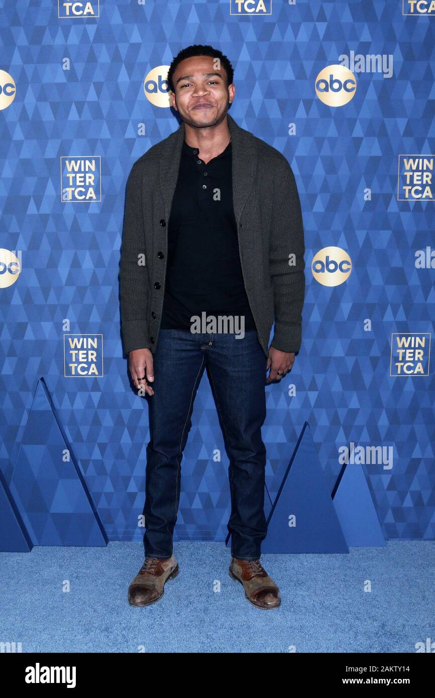 Pasadena, CA. 8th Jan, 2020. Robert Bailey Jr at arrivals for ABC ...
