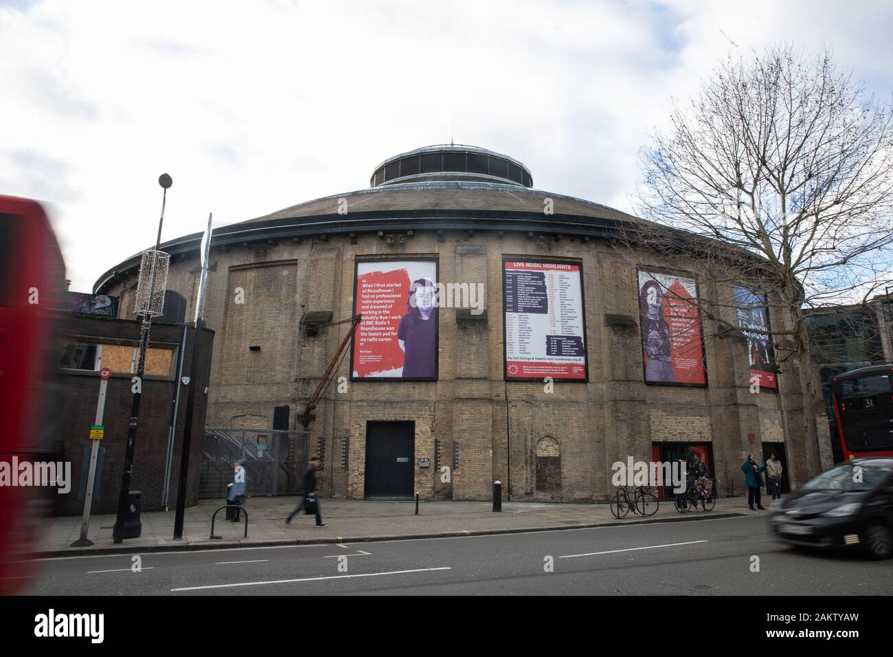 Camden roundhouse view hi-res stock photography and images - Alamy