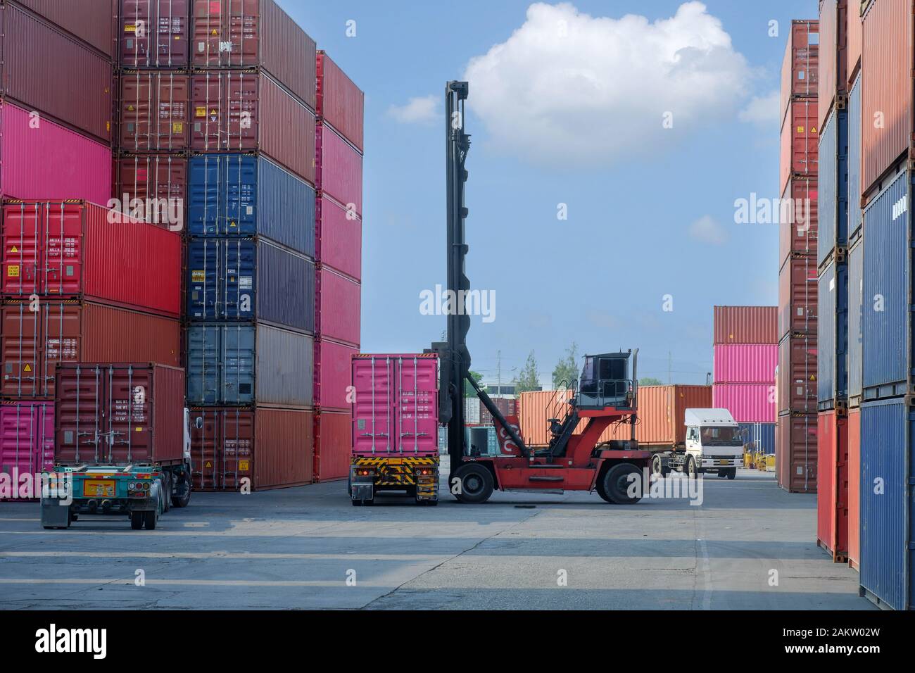 Mobile stacker hi-res stock photography and images - Alamy