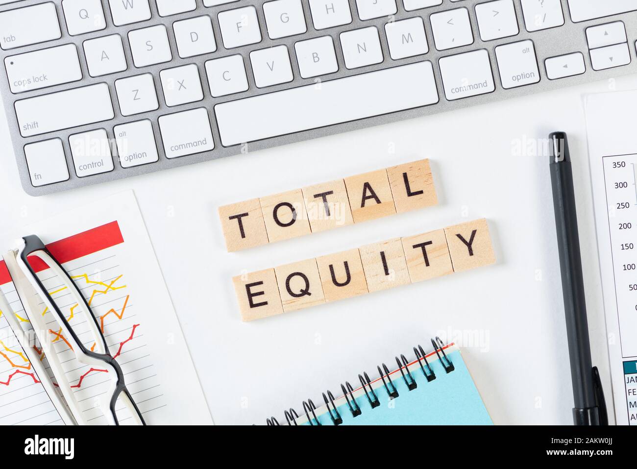 Total equity concept with letters Stock Photo - Alamy