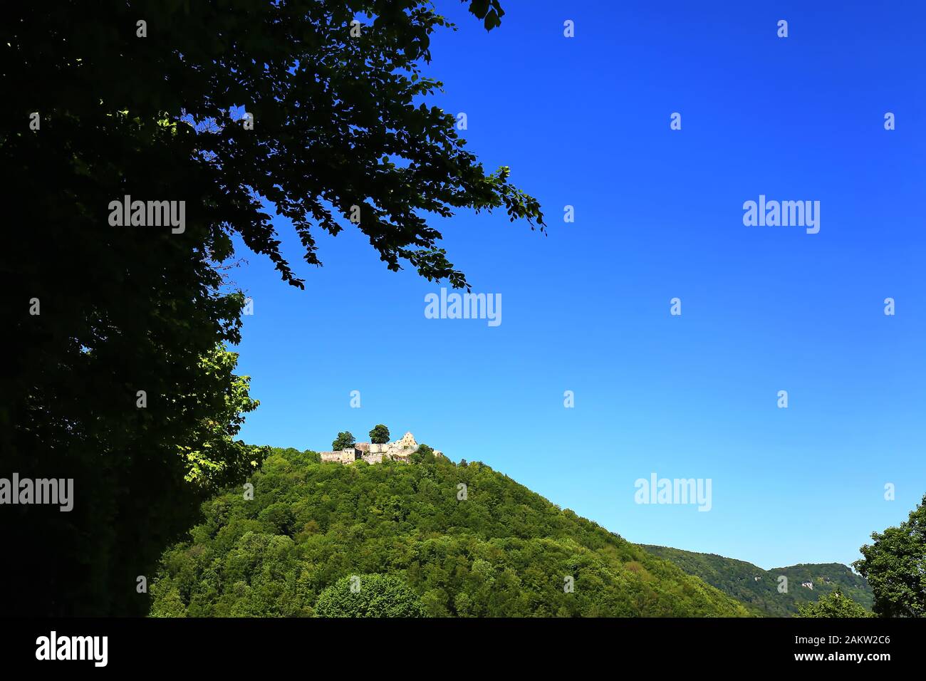 Bad Urach is a city in Germany with many historical attractions Stock ...