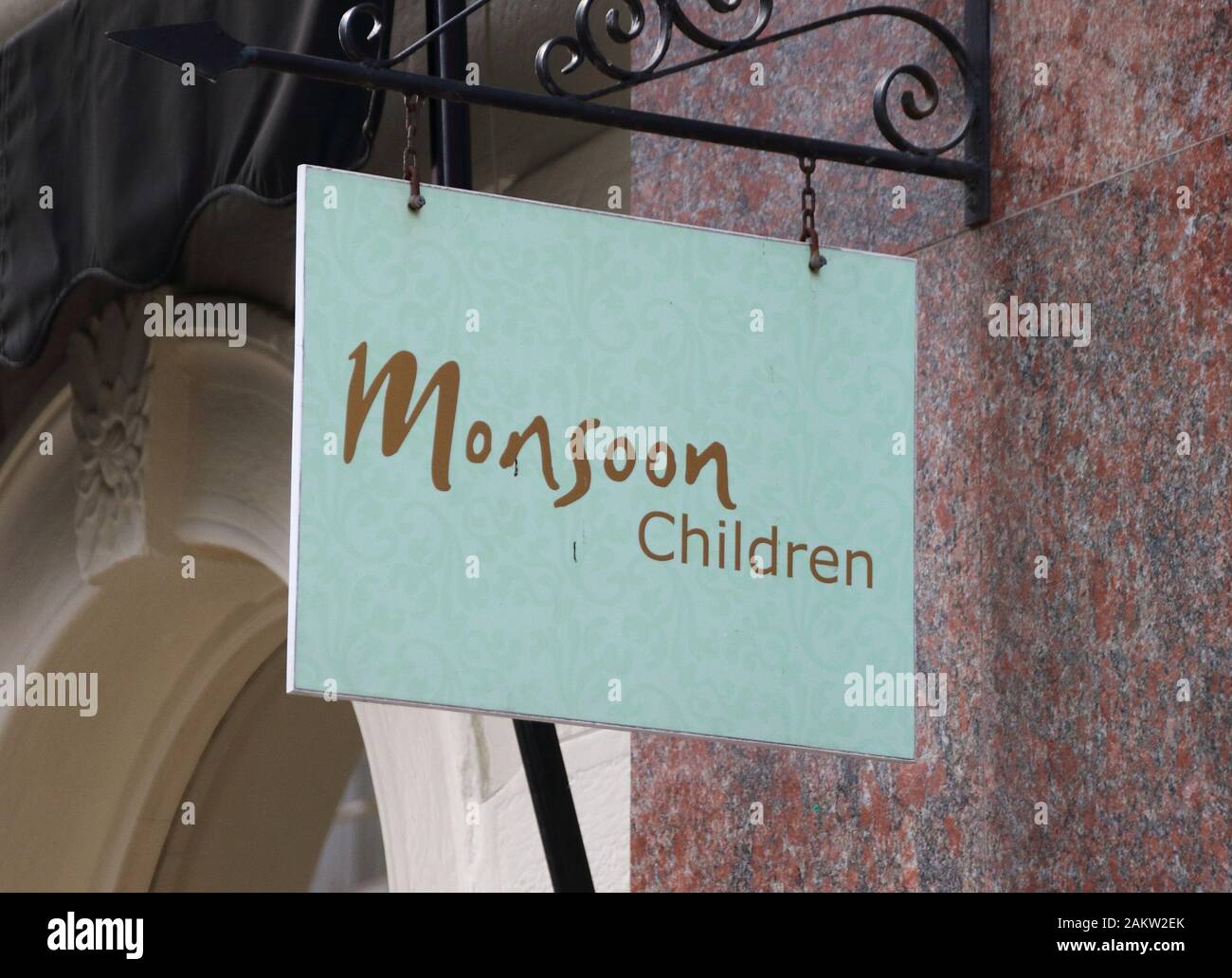 Monsoon logo hi-res stock photography and images - Alamy