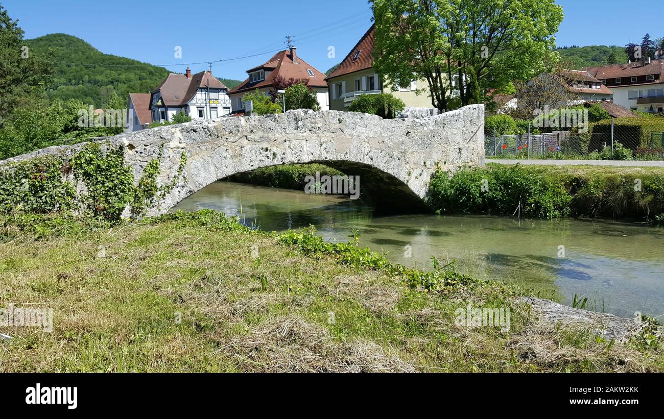 Bad Urach is a city in Germany with many historical attractions Stock ...