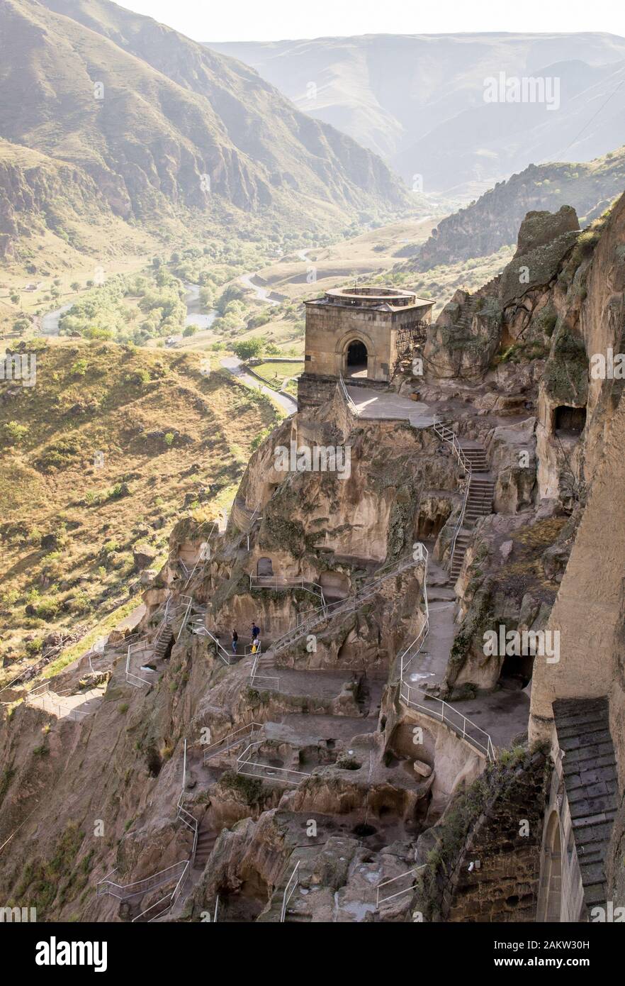 Cave monastery in Vardzia, Georgia Stock Photo - Alamy