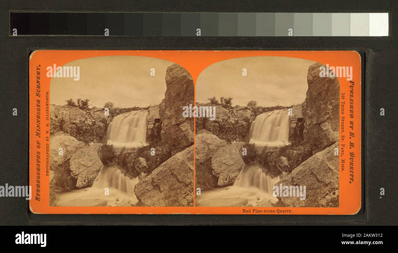 Red pipe-stone quarry Red pipe-stone quarry.; Red pipe-stone quarry ...