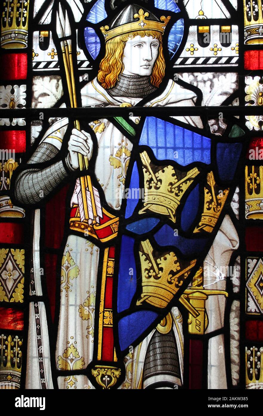 Saxon king edmund of east anglia hi-res stock photography and images ...