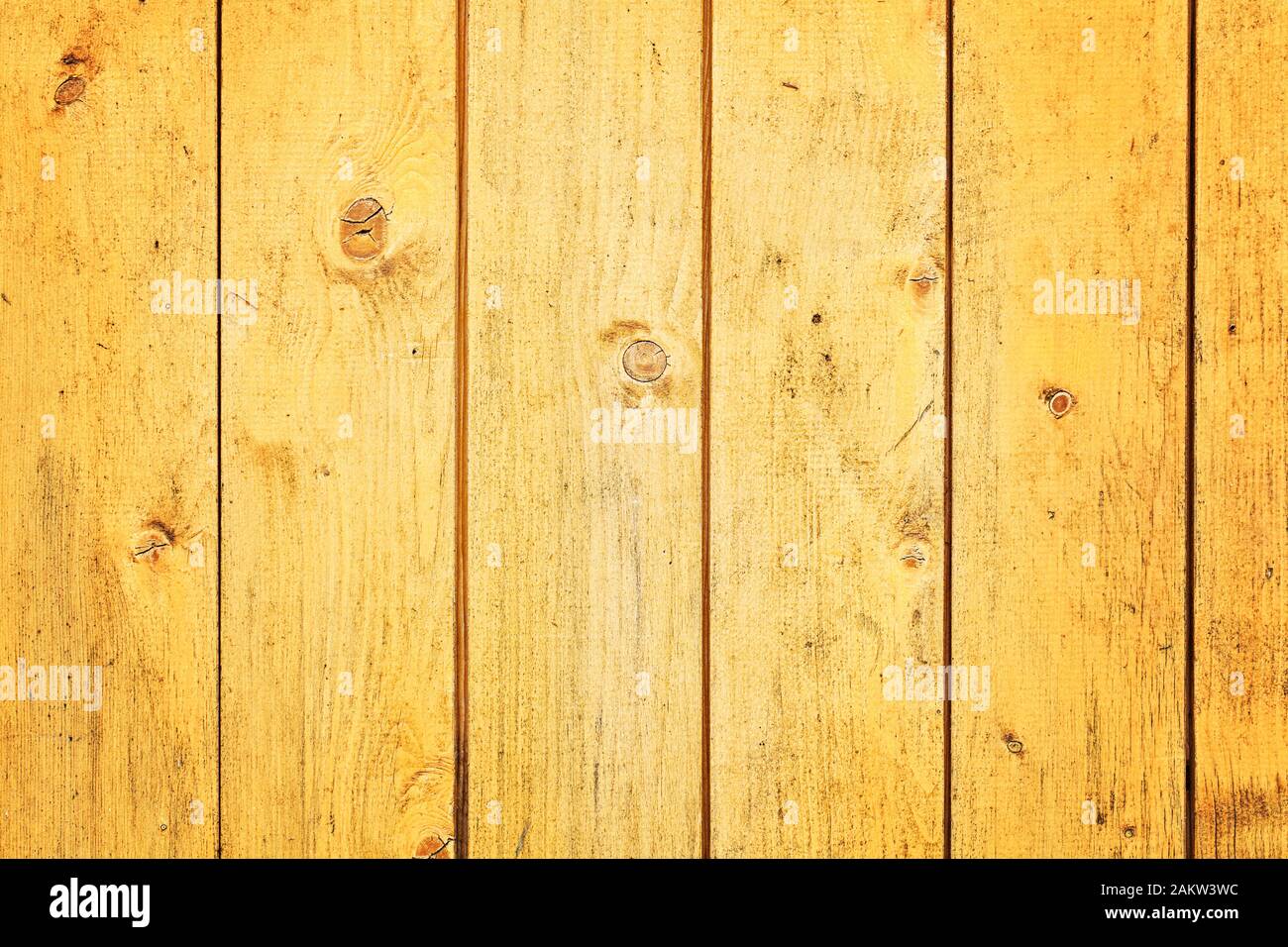 Rustic Old yellow wooden background. wood planks Stock Photo - Alamy