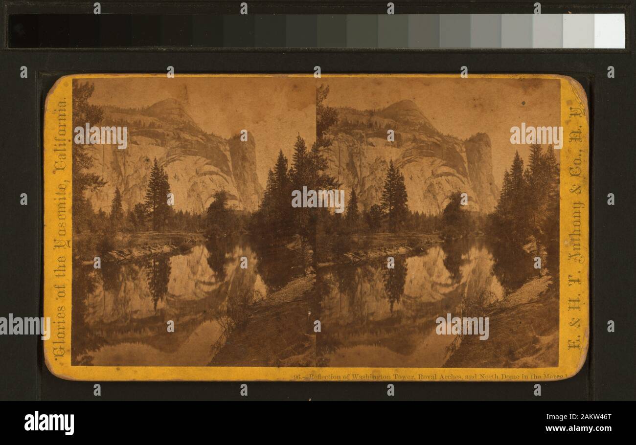 Reflections of Washington Tower, Royal Arches and North Dome in the ...