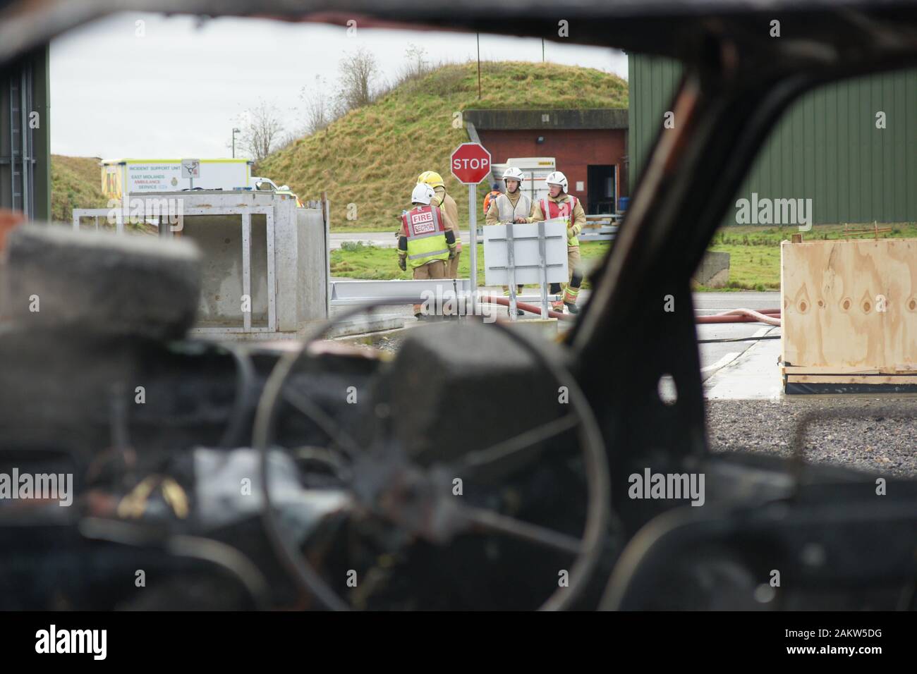 disaster zone, urban such and rescue incident Stock Photo - Alamy