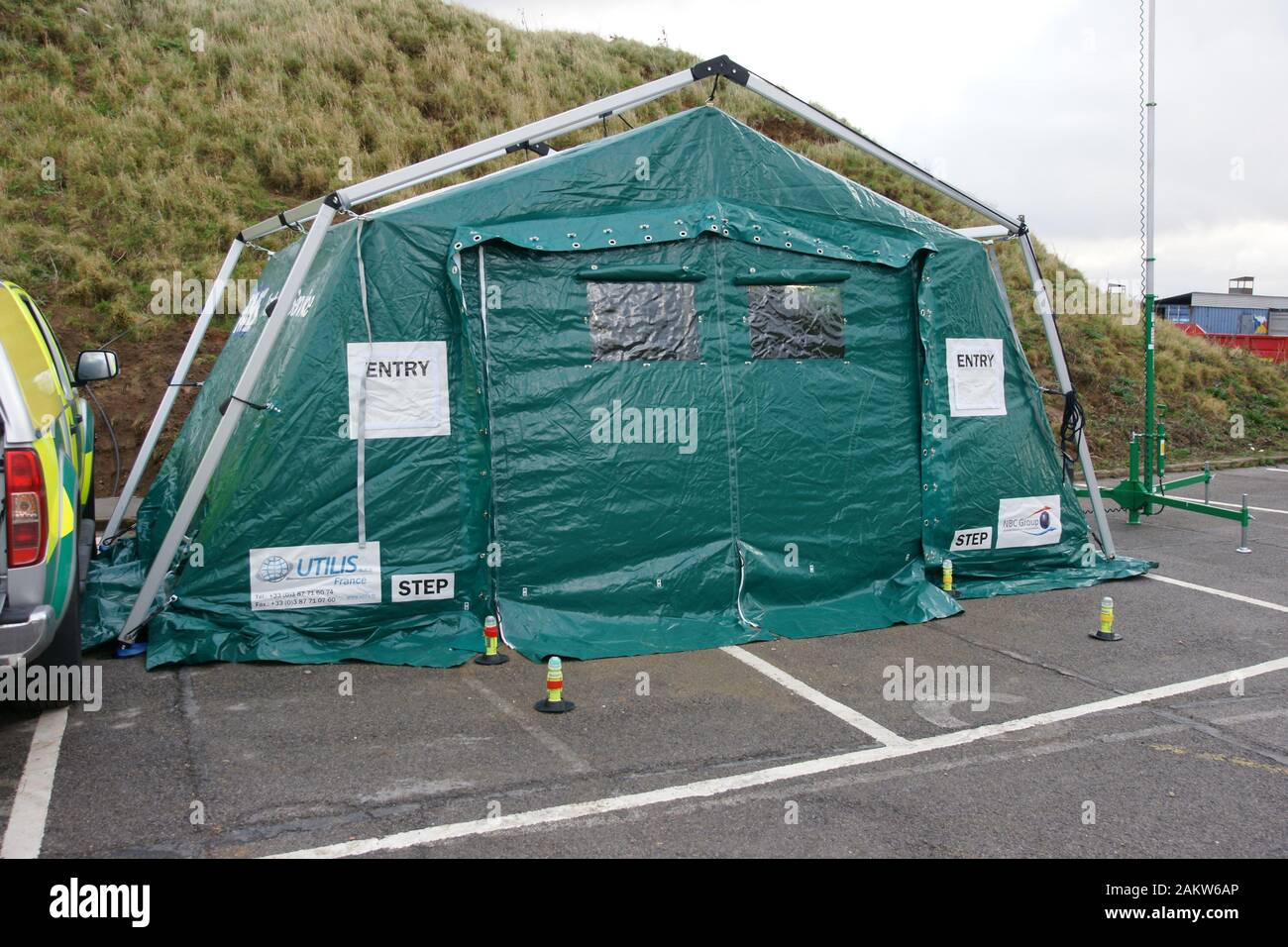 HART Team at building explosion, building collapse Stock Photo - Alamy