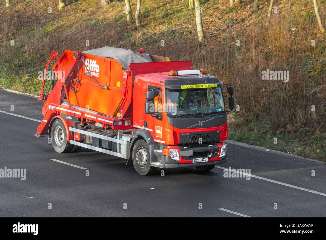 BIFFA Refuse collection Haulage delivery trucks,skip lorry ...
