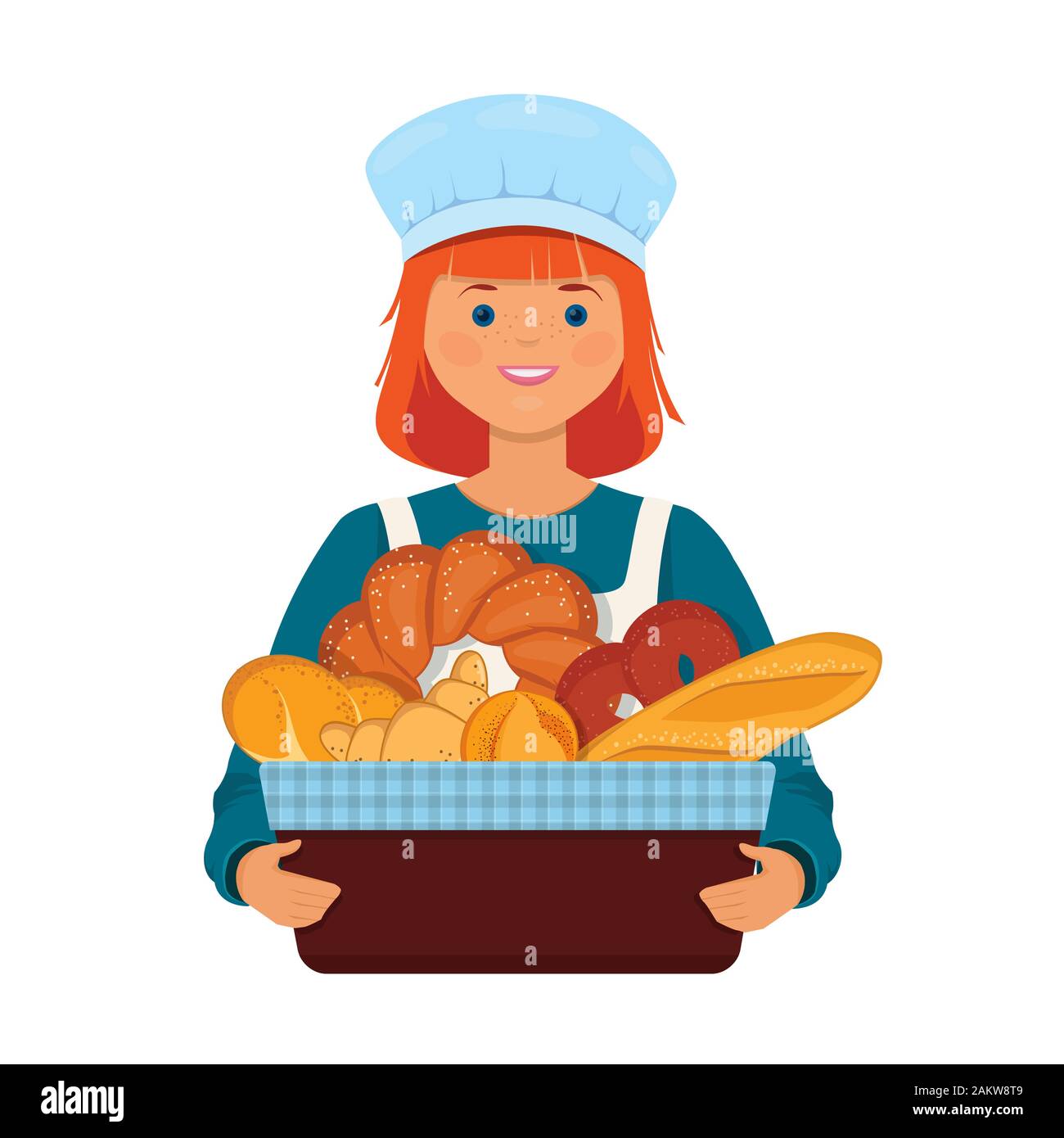 Baker shop vector vectors hi-res stock photography and images - Alamy