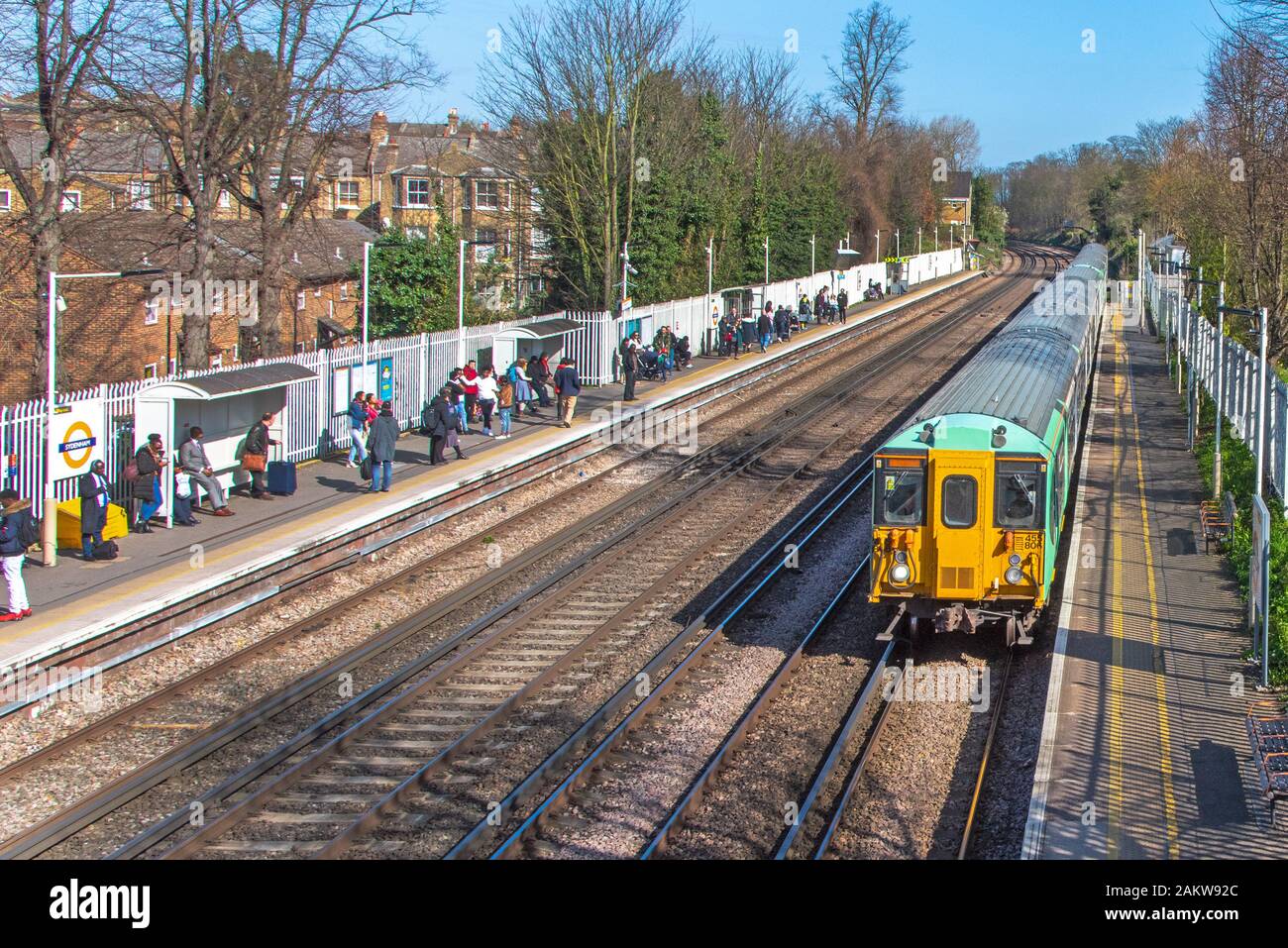 Class 455 train hi-res stock photography and images - Alamy