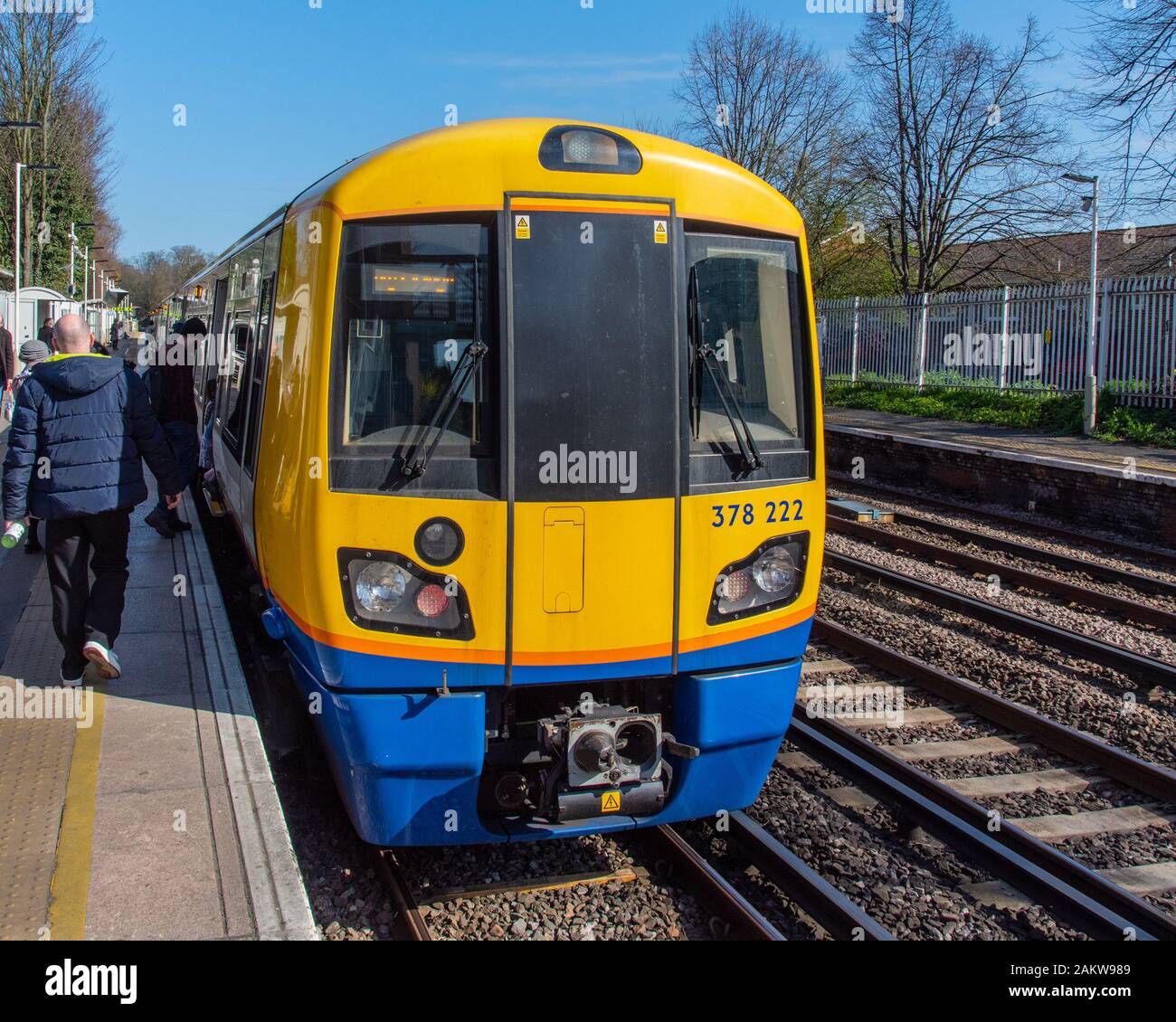 Class 378 train hi-res stock photography and images - Alamy