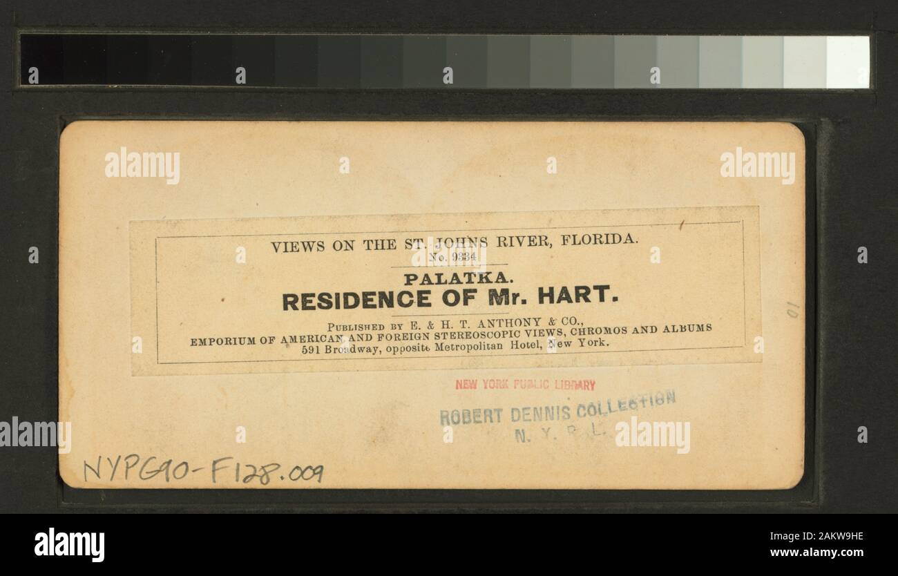 Residence of Mr Hart, Palatka Residence of Mr. Hart, Palatka ...