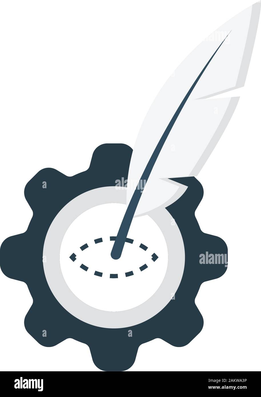 Writing gear Stock Vector Images - Alamy