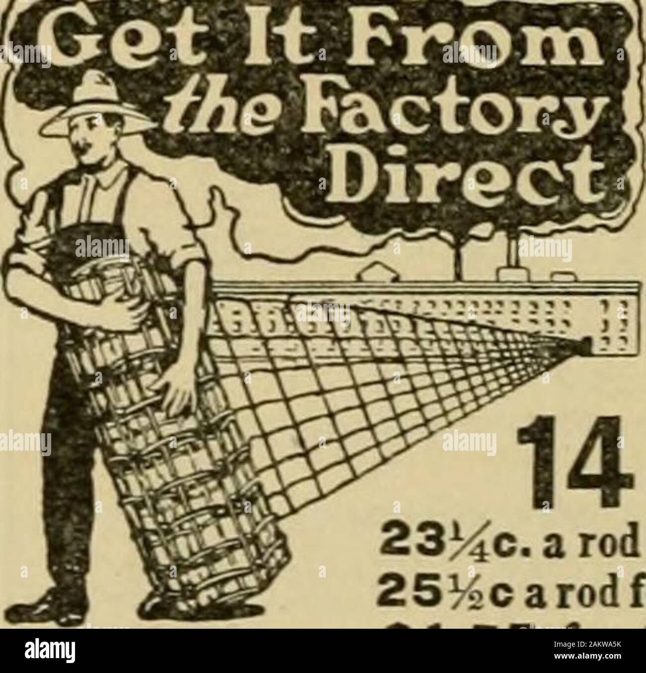 Hog wire fence hi-res stock photography and images - Alamy