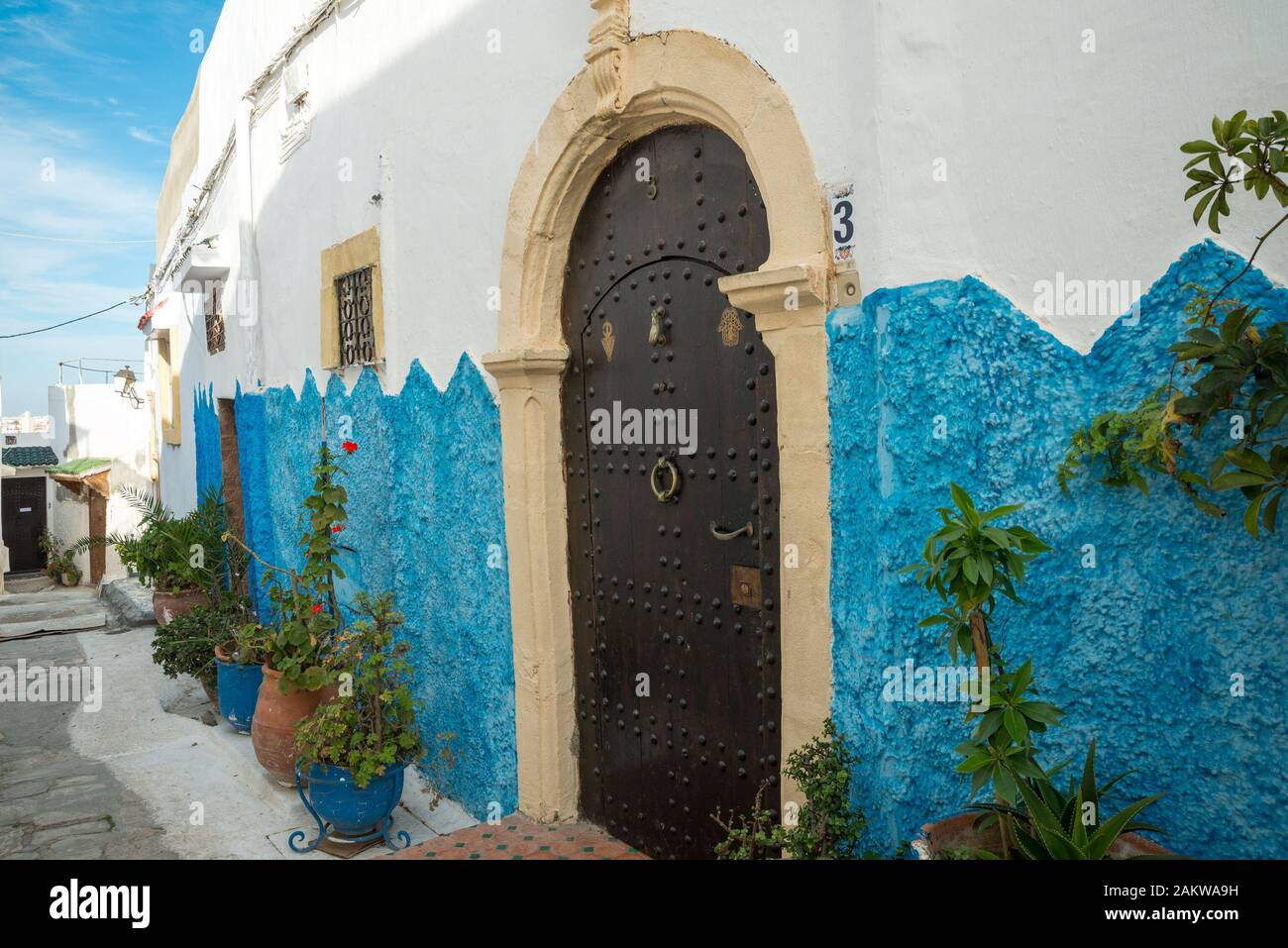 Morocco rabat kasbah udayas picturesque hi-res stock photography and ...