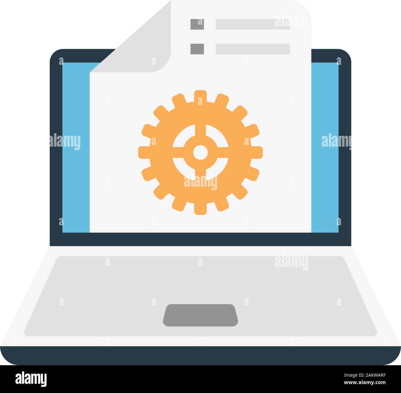 Document setting Stock Vector Images - Alamy