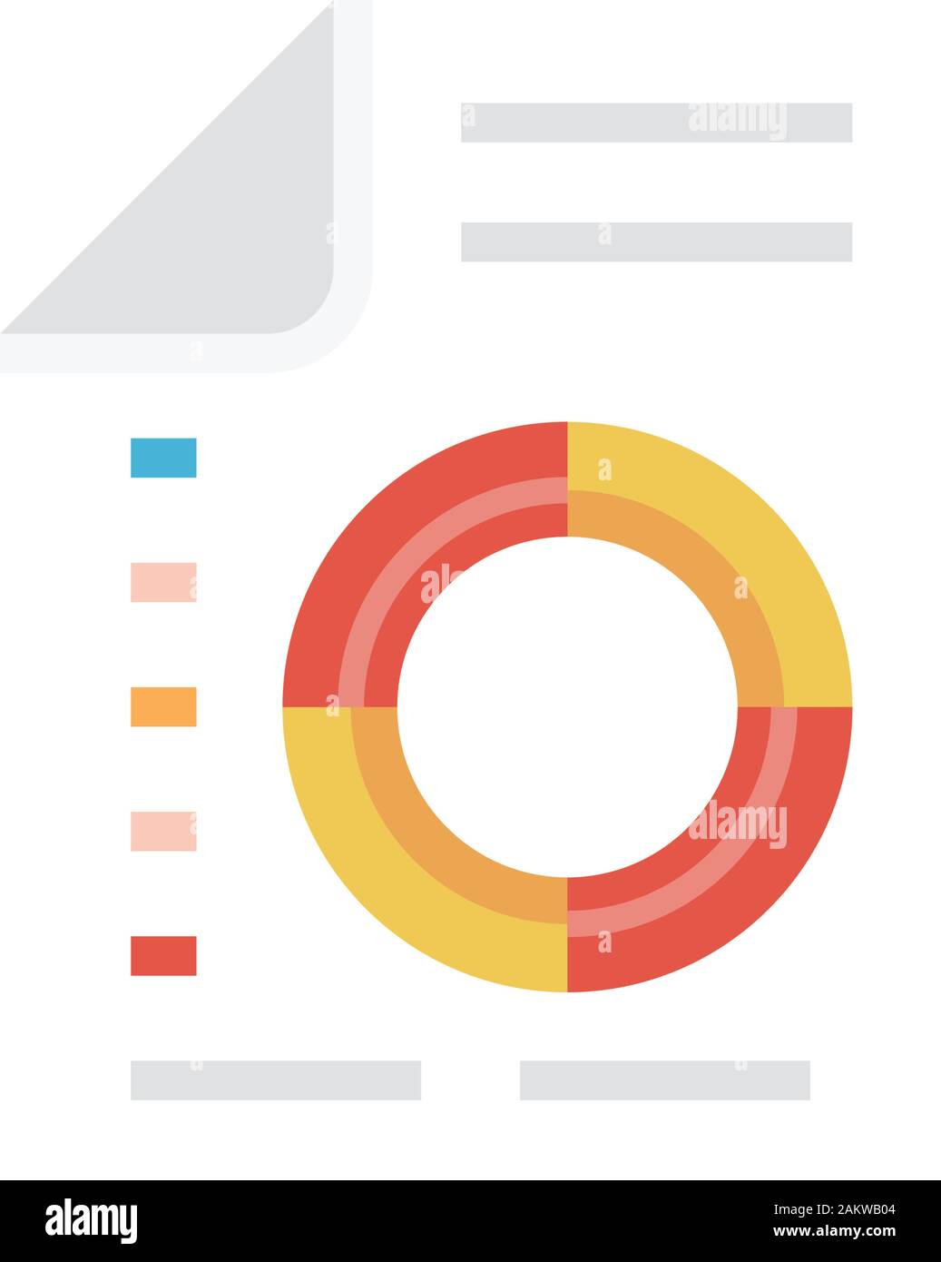Pie chart file Cut Out Stock Images & Pictures - Alamy