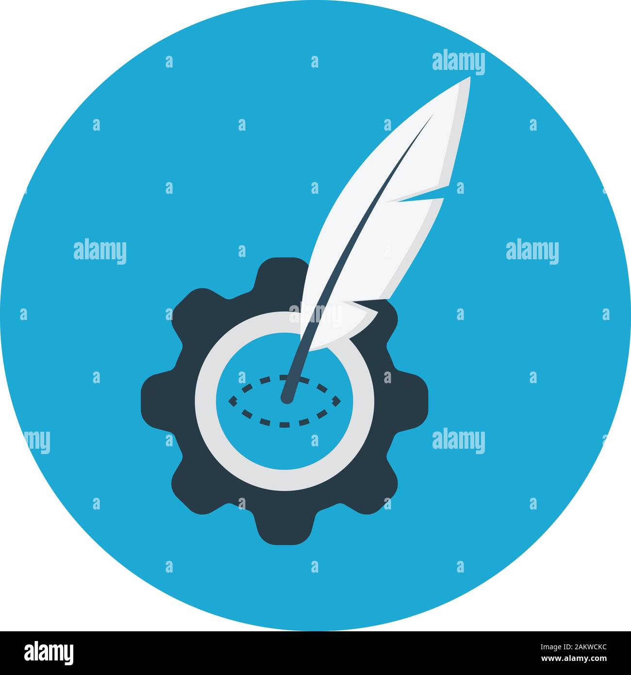 Writing gear Stock Vector Images - Alamy