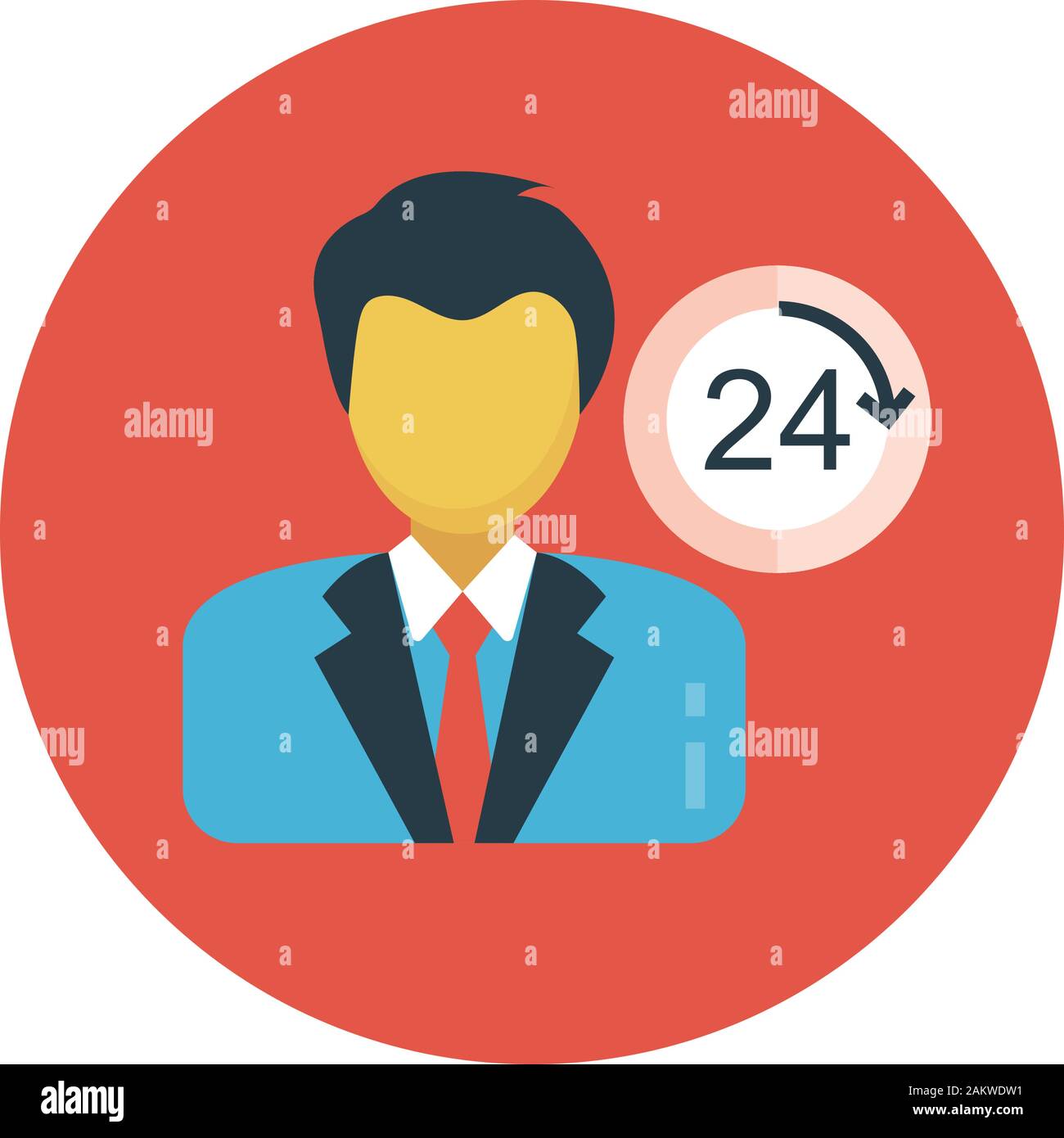 Schedule staff Stock Vector Images - Alamy