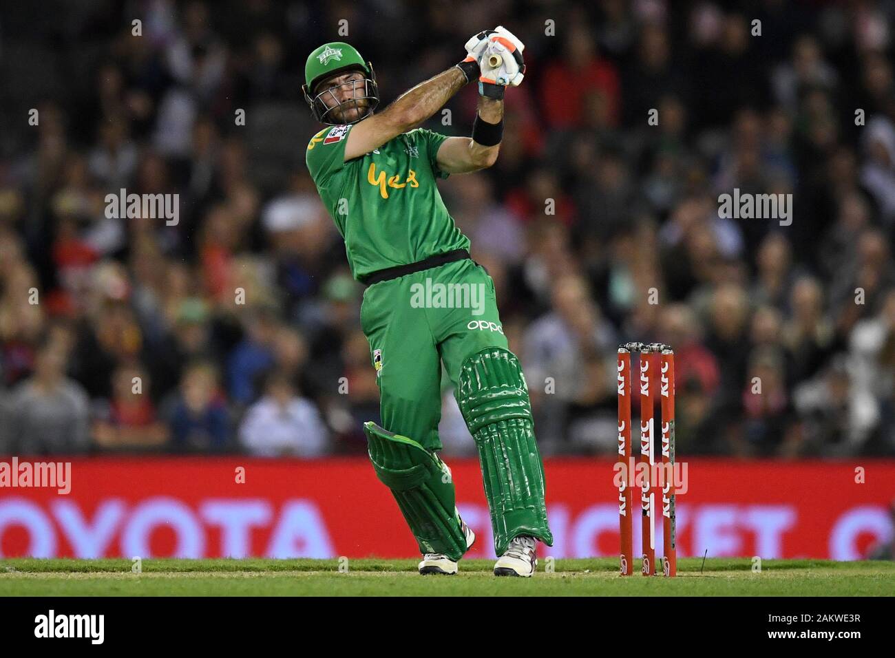 Glenn maxwell of the melbourne stars hi-res stock photography and ...