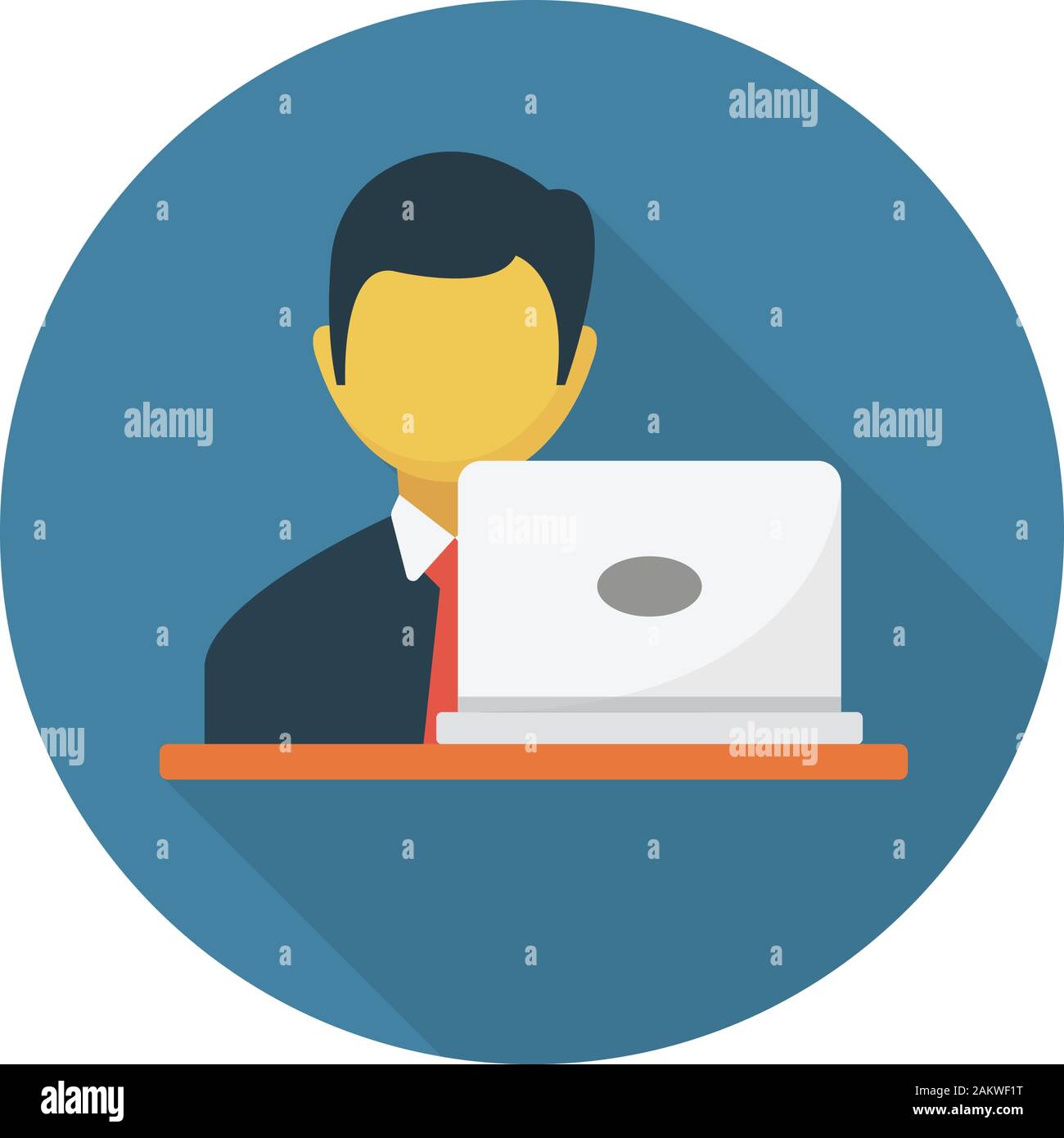 Working team using laptop Cut Out Stock Images & Pictures - Alamy