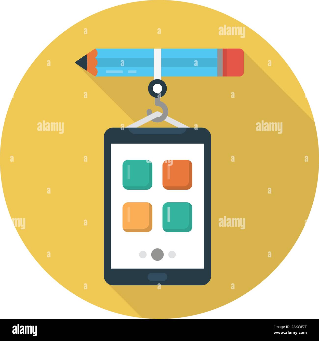 Use of mobiles Stock Vector Images - Alamy