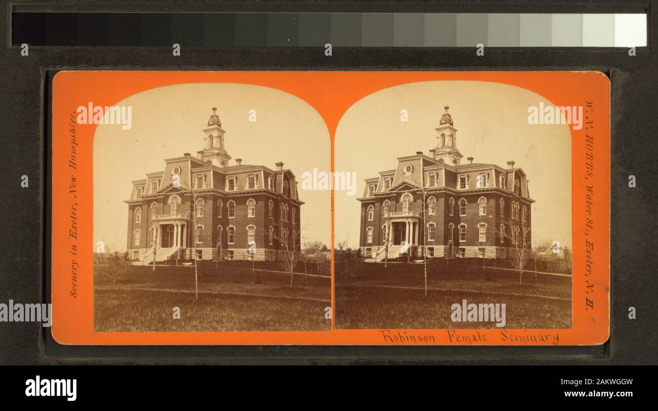 Robinson Female Seminary by William N. Hobbs.; Robinson Female Seminary ...