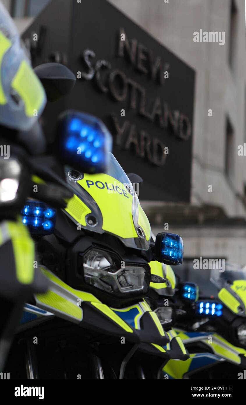 New motorbikes that have been purchased by the Metropolitan Police for ...